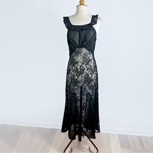 Anthropologie | Dresses | By Anthropologie Sheer Lace Midi Dress Nwt | Poshmark